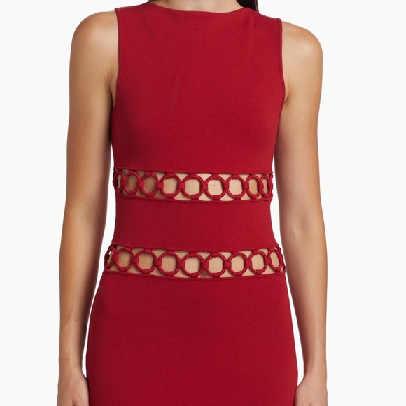 cult gaia | Dresses | Cult Gaia Scarlet Midi Dress With Circular ...